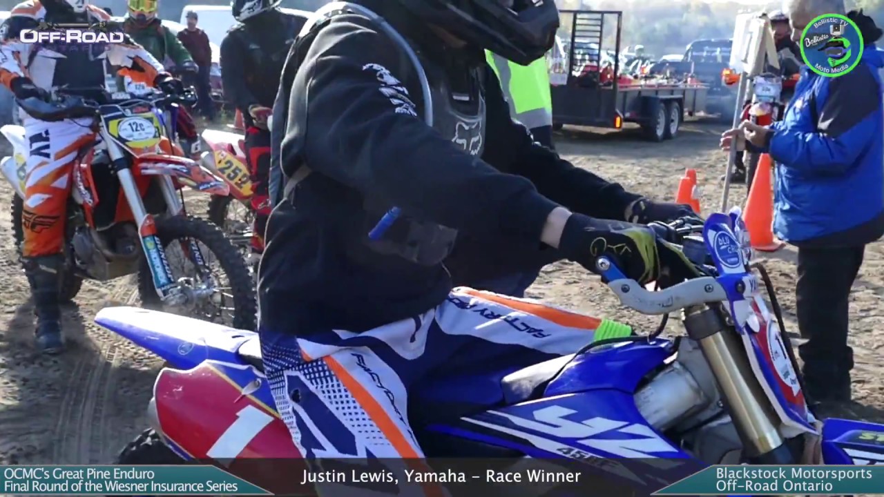 OCMC Great Pine: OnBoard with Connor Brogan chasing race winner Justin ...