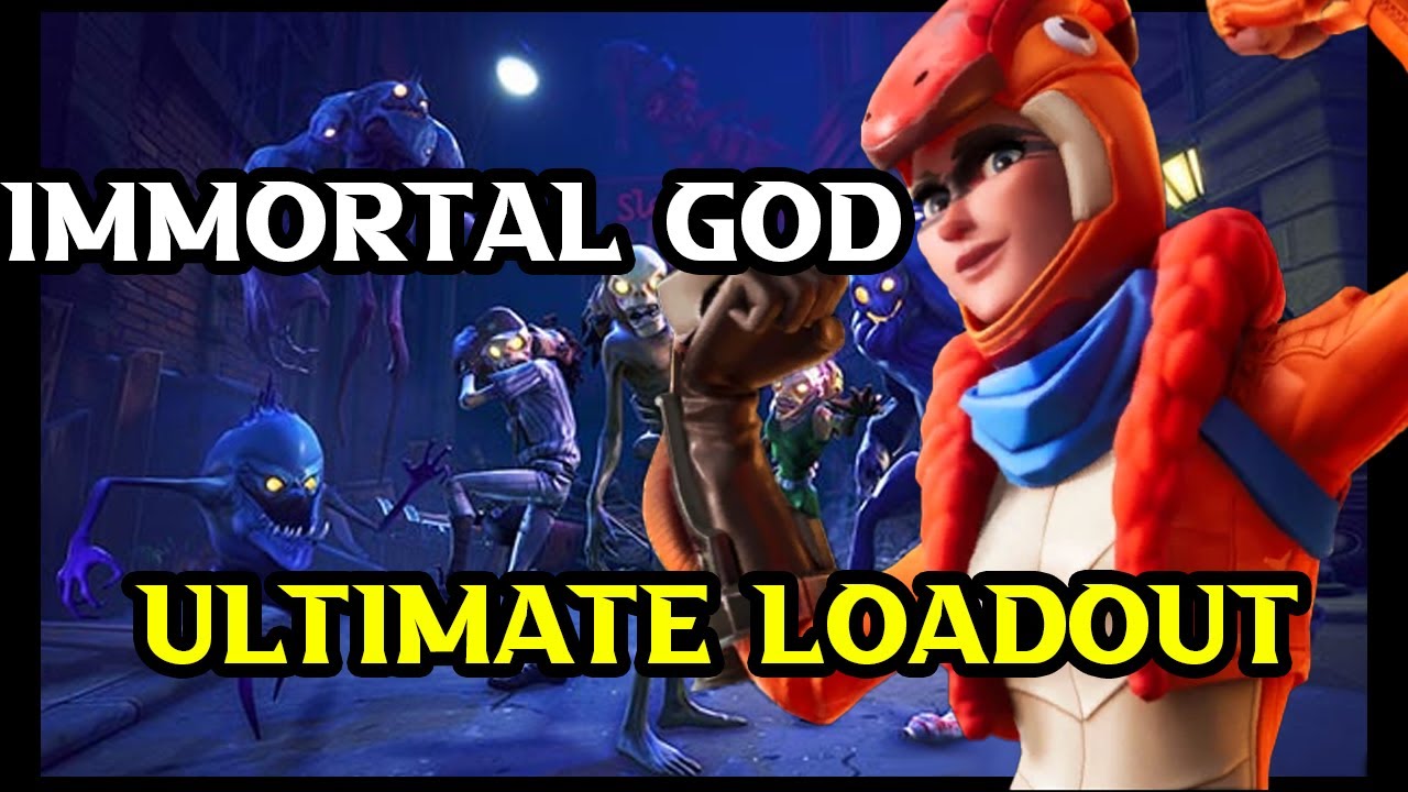#1 Unkillable Hero Build (Immortal God) | Fortnite Save the World ...