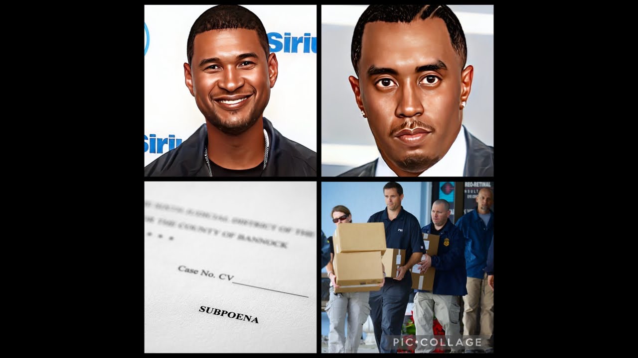 Usher Subpoenaed To Testify Against Diddy After Feds Raided His House ...