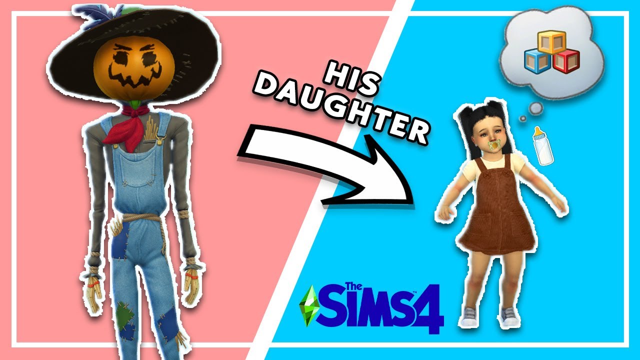 patchy's daughter is ADORABLE || Sims 4 Occult Baby Challenge #4 - YouTube