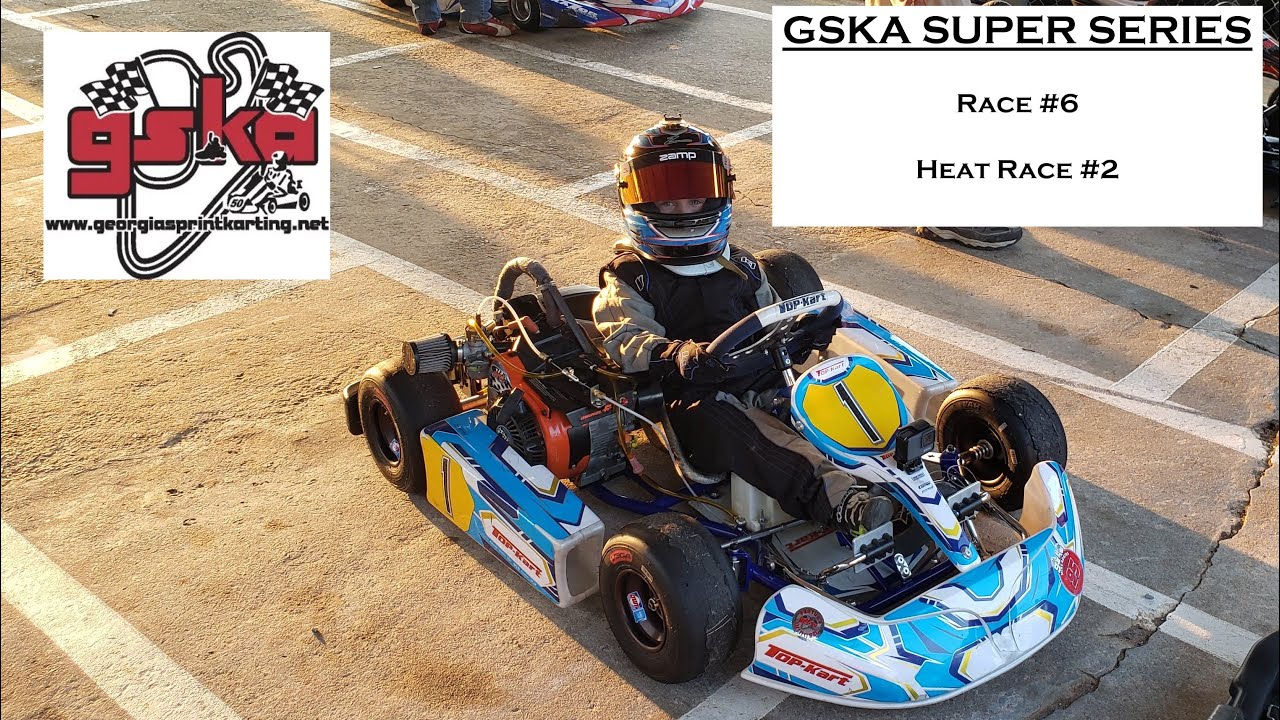 GSKA Super Series Race#6 Kid Kart Heat Race #2 - YouTube
