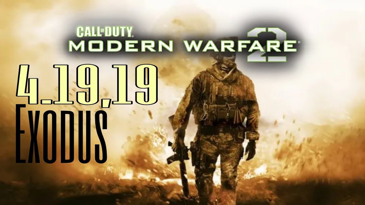 Call of Duty MW2: Speedrun, Exodus 4.19,19 - PB - YouTube