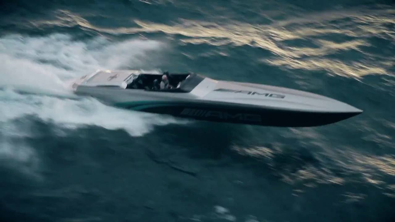 Cigarette Racing Team - 50 AMG Monaco Concept Running - YouTube