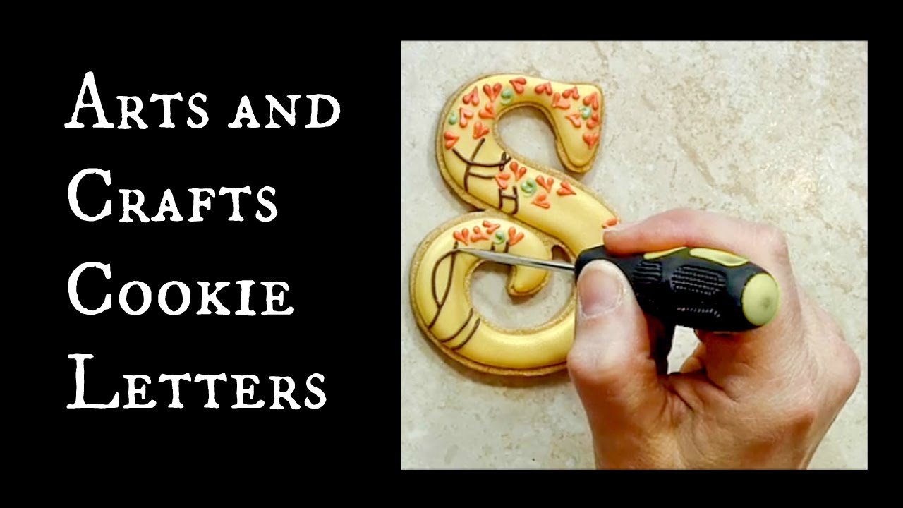 An Extraordinary Find! Arts and Crafts Cookies - YouTube