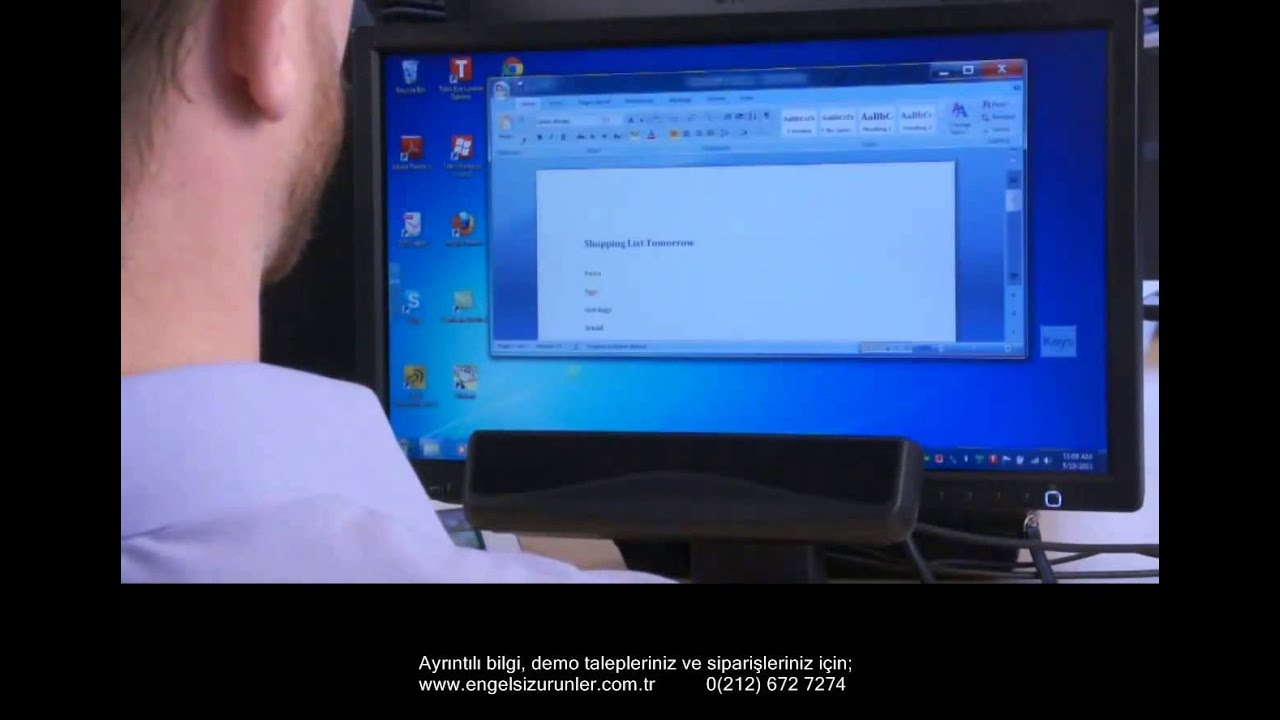 Göz Takip Cihazı Kullanım Videosu / PCEye Go - YouTube