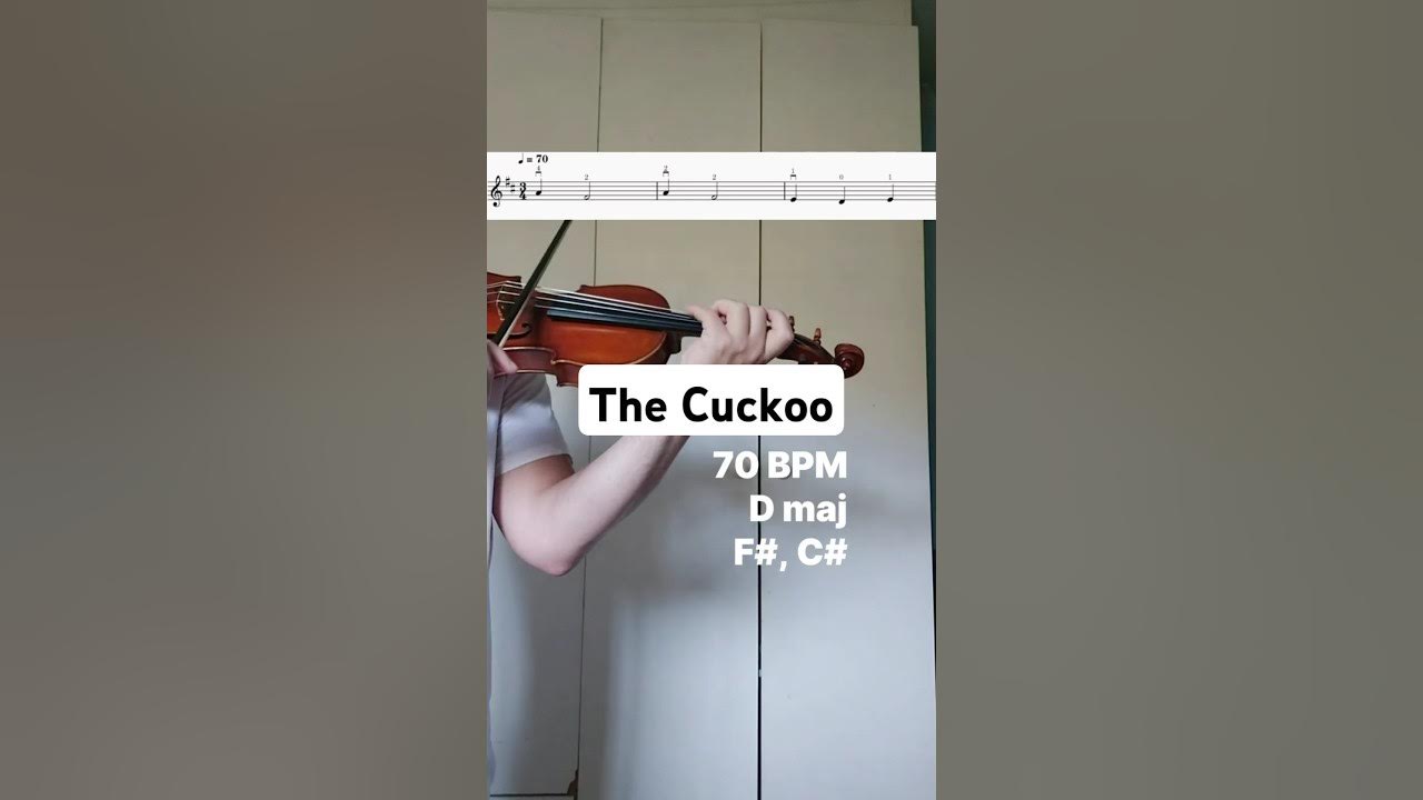 The Cuckoo #violin #music #tuneaday - YouTube