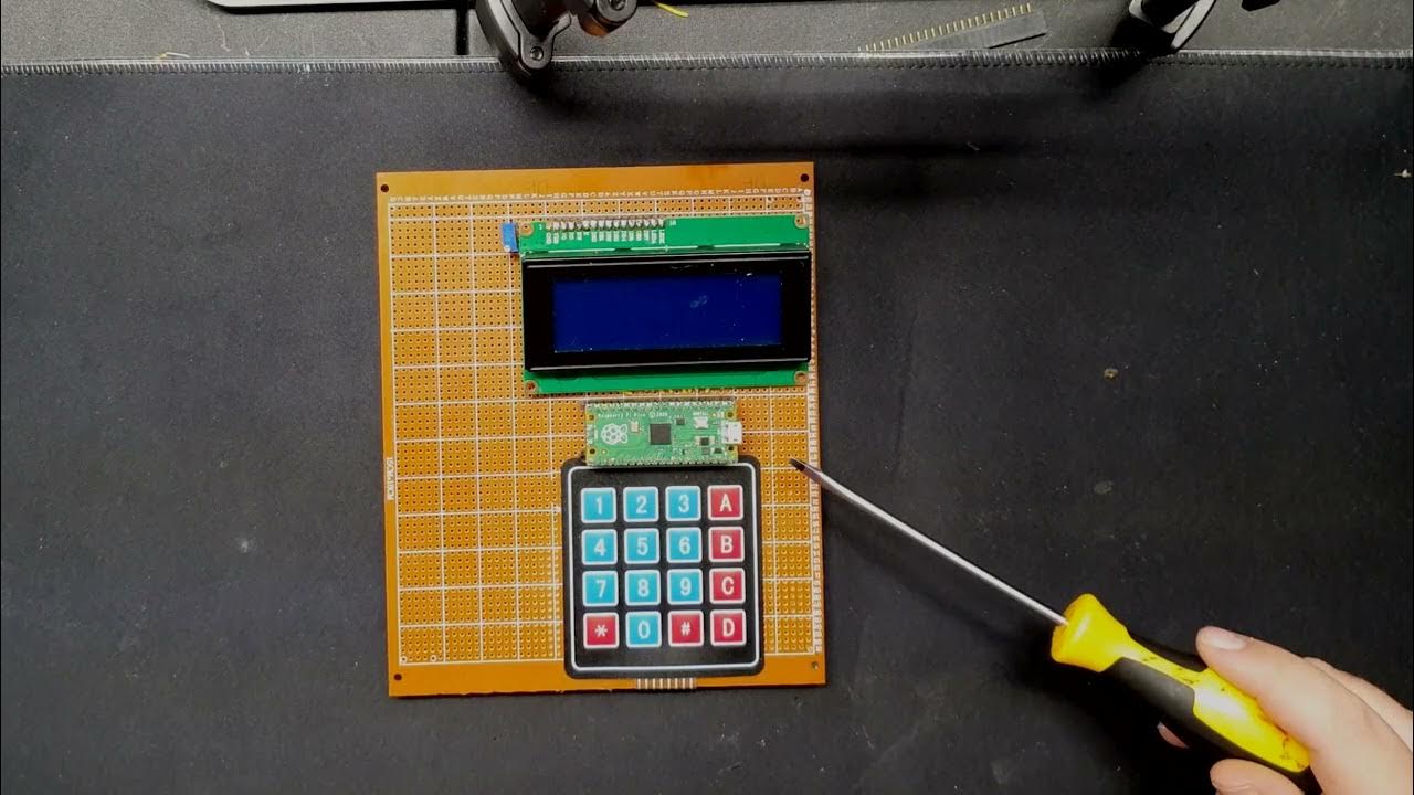 Circuit Python calculator using the pico - YouTube