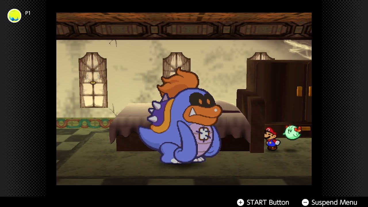 Paper Mario (Nintendo 64 Switch Online) - 08 Chapter 3 Boss: Tubba ...