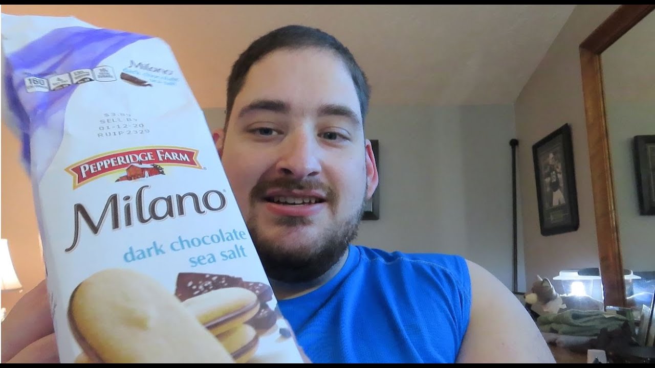 Milano's Dark Chocolate Sea Salt Shortbread Cookies - YouTube