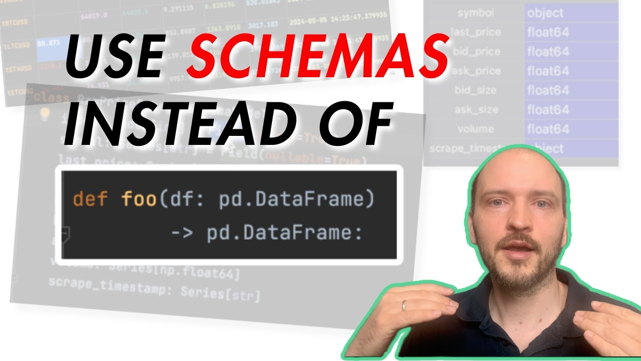 Use schemas to make pandas code readable - YouTube