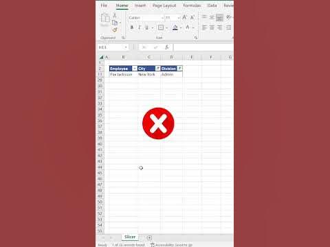 How to Slicers in Excel and easily filter data in your spreadsheet | Technical Buddy # ...