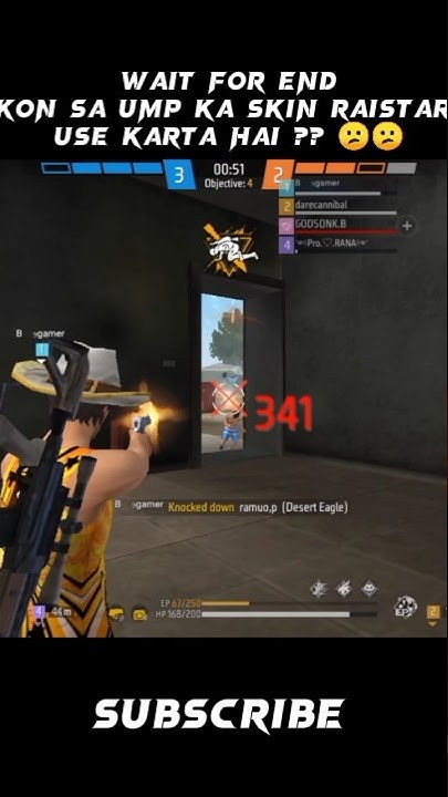 wait for end ump skin||ump skin using Raistar||Free Fire edit 😉😉 # ...