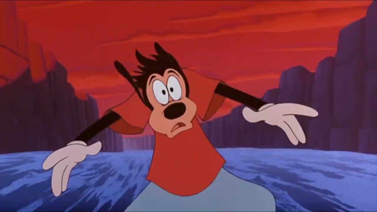 The Waterfall Scene from A Goofy Movie - "You Say Run" Goes With ...