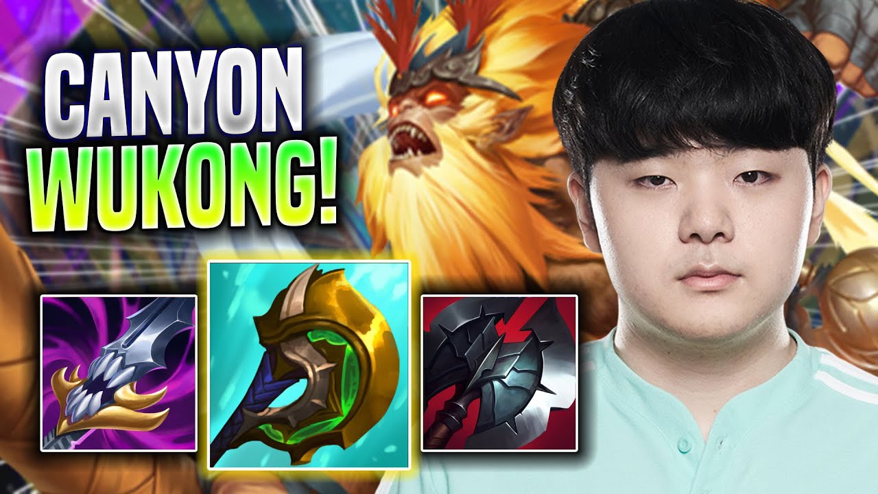 CANYON IS A GOD WITH WUKONG! - DK Canyon Plays Wukong JUNGLE vs Viego! | Season 2022 - YouTube