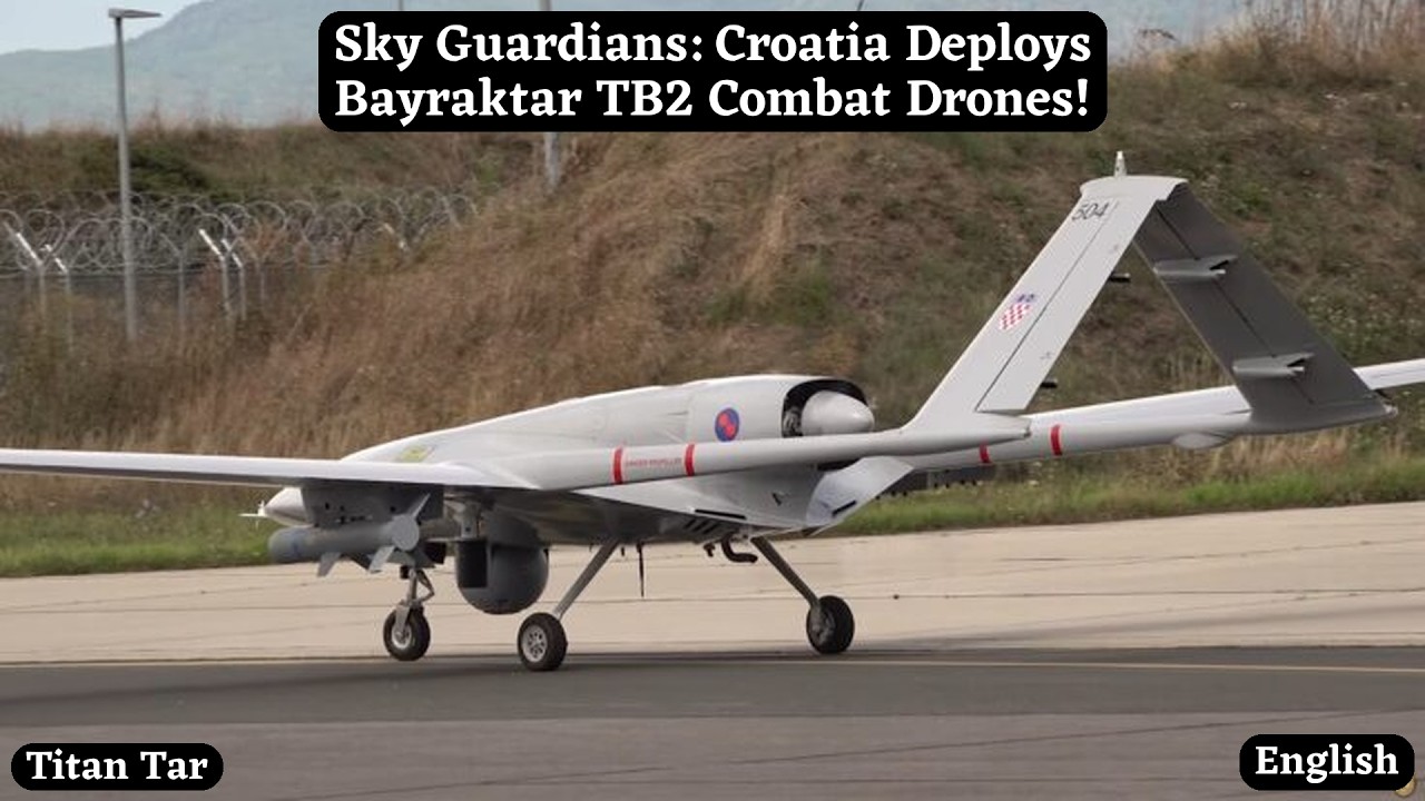 Sky Guardians: Croatia Deploys Bayraktar TB2 Combat Drones! - YouTube