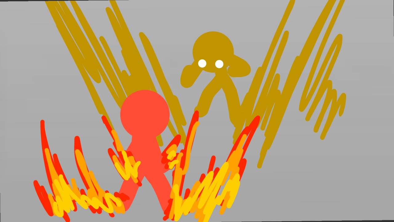 Speed Vs Flame FLASHING WARNING⚠️ A stickman fight animation subscribe ...