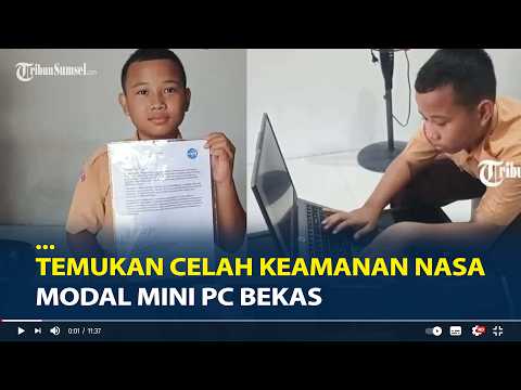 Sosok Ibrahim, Bocah SD Viral Temukan Celah Keamanan NASA, Modal Mini PC Bekas