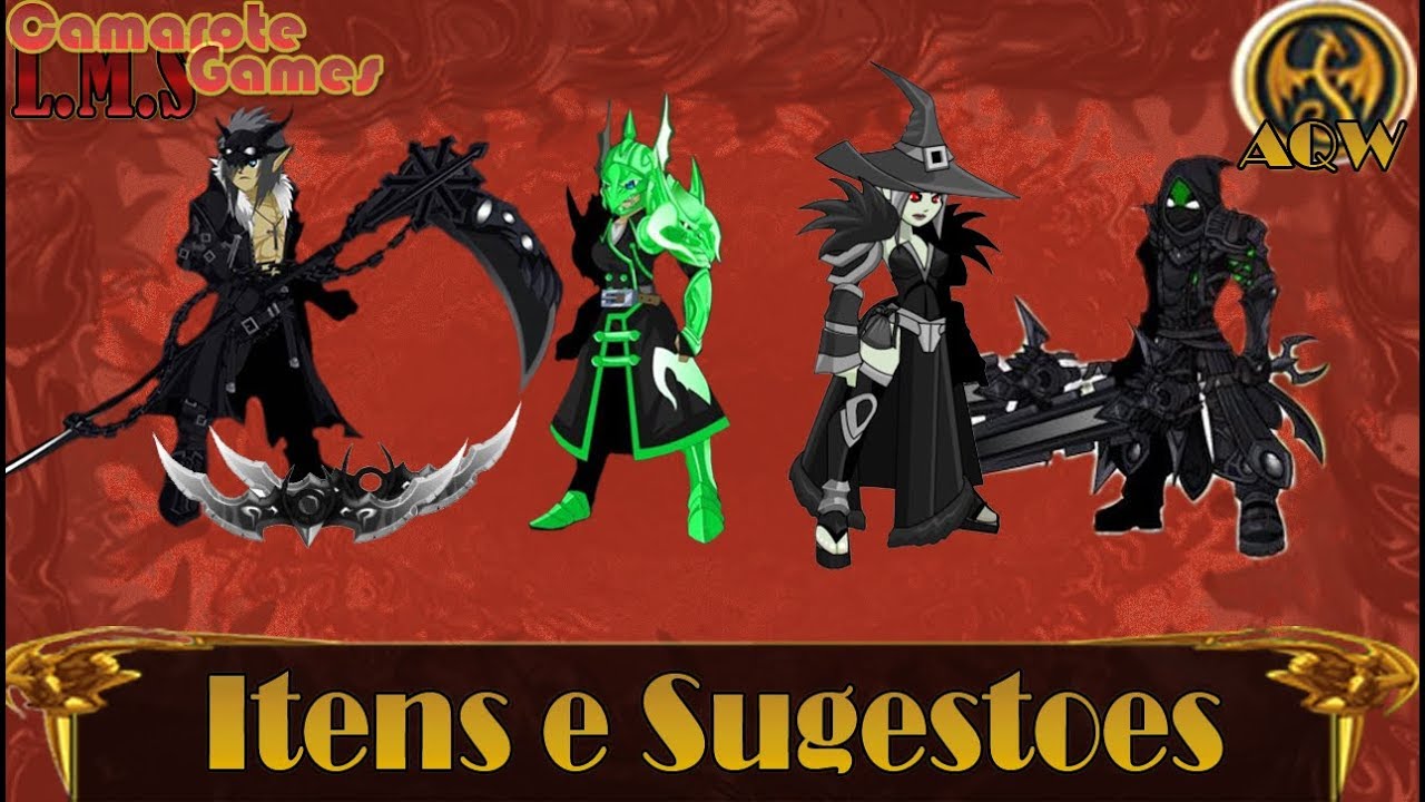 Sugestoes e Itens Black e Cyber=AQW= - YouTube