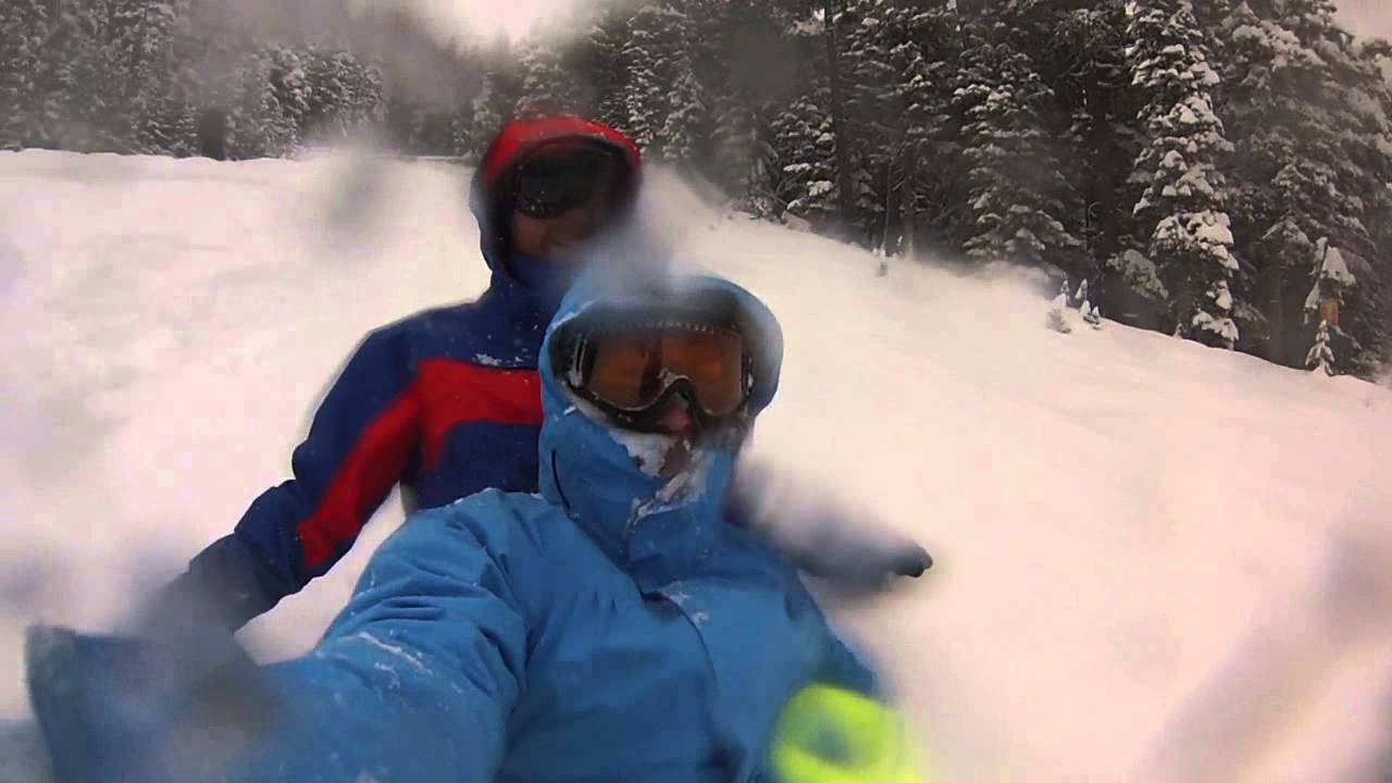 Sledding at Little John Sno Park - YouTube