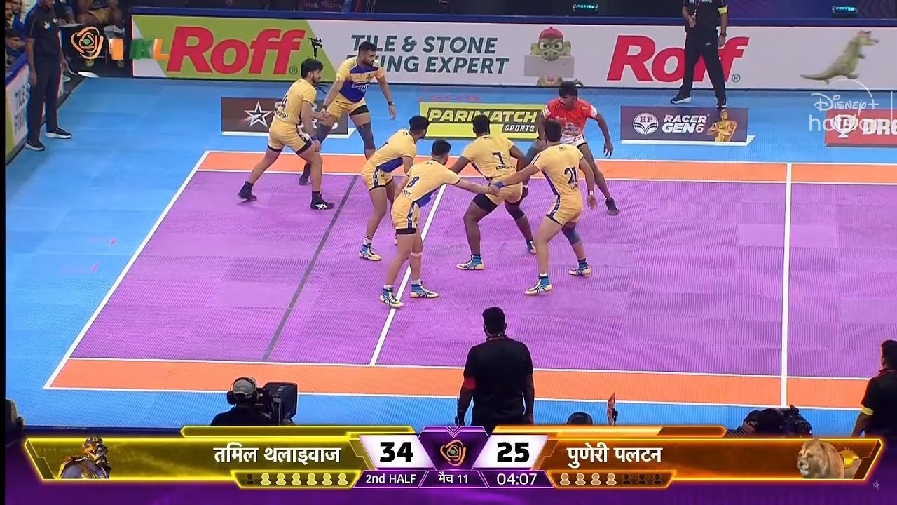Pro kabaddi 2024 | Tamil Thalaivas vs Puneri Paltan 2024 highlights | Pkl Highlights 2024 - YouTube