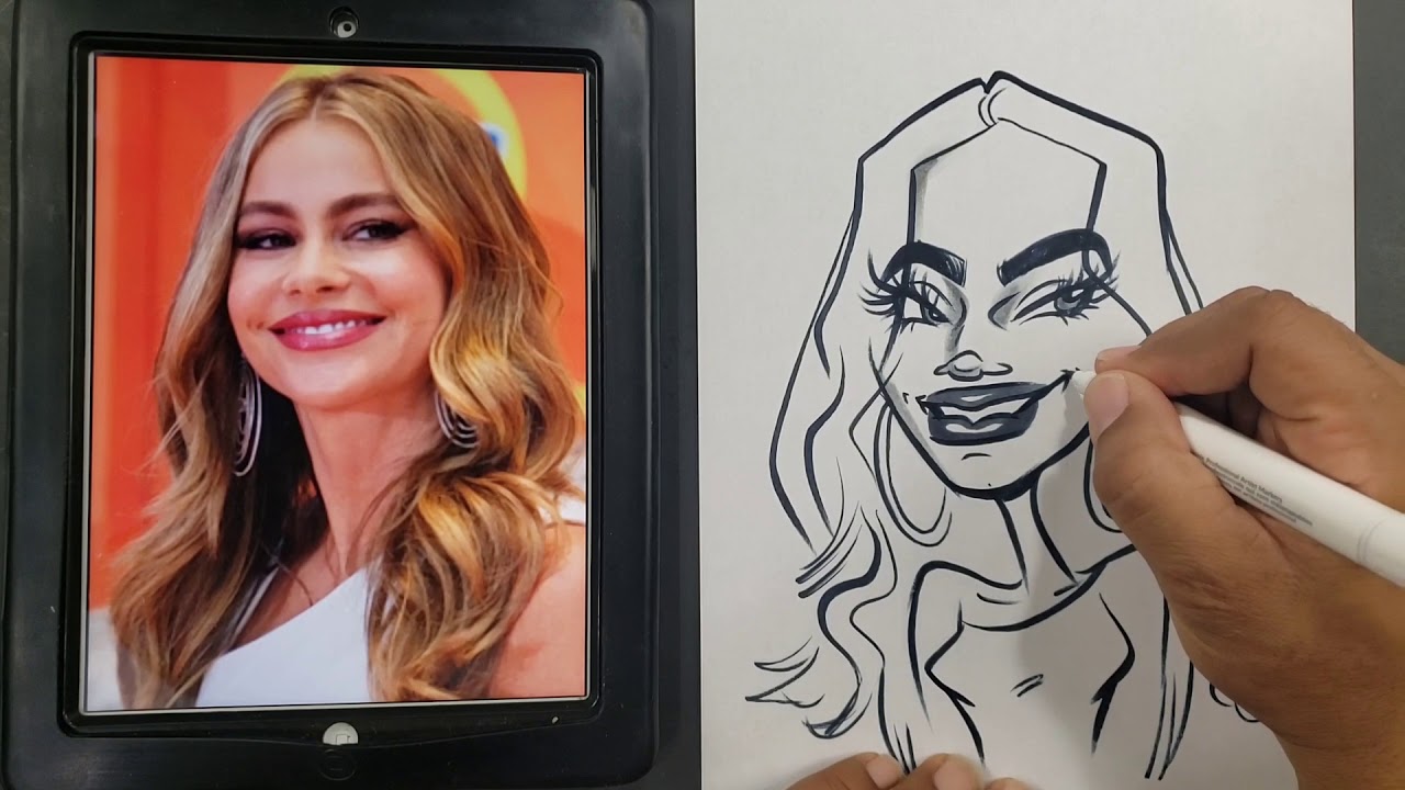 How To Draw Quick Caricatures Youtube