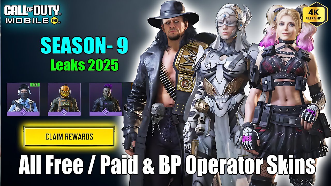 Codm SEASON 9 All New Lucky Draws + BP + Strong/Lucky Boxes Character's ...