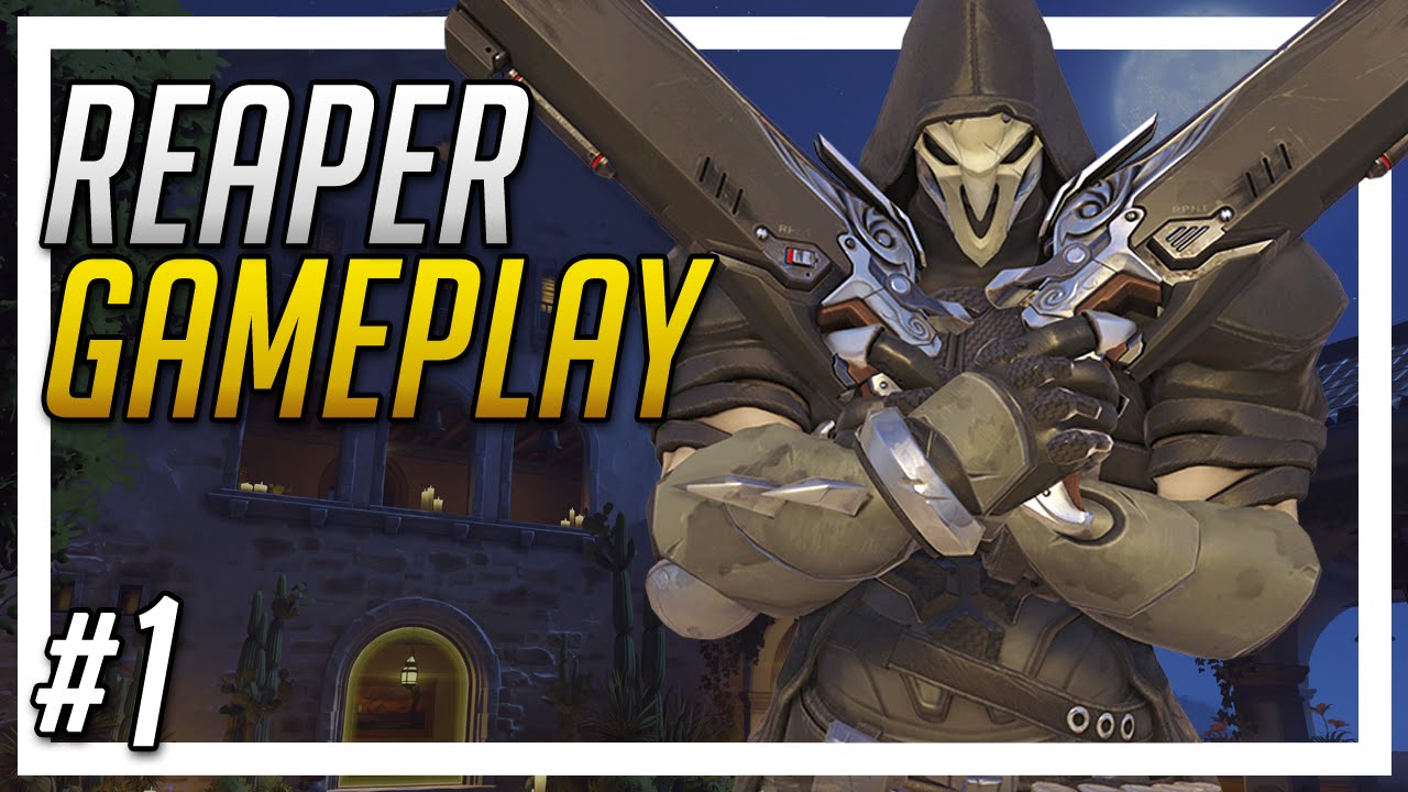 Overwatch Gameplay Reaper - Quad Killing (#1) - YouTube