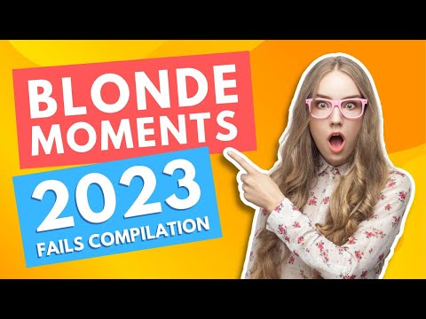 Blonde Moments 2023 Fails Compilation | Try Not To Laugh #fail #funny #blonde