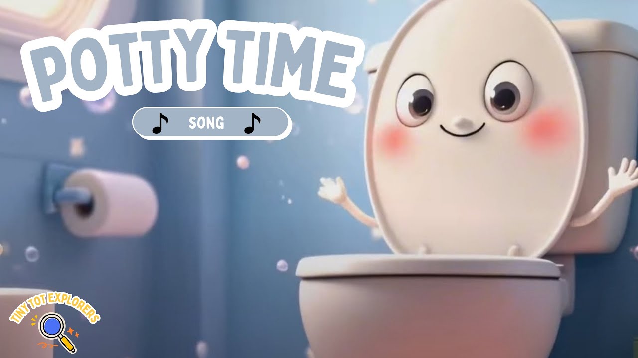 🎶🚽 Potty Time Song! 🚽🎶#pottytraining #nurseryrhymes #KidsSongs # ...