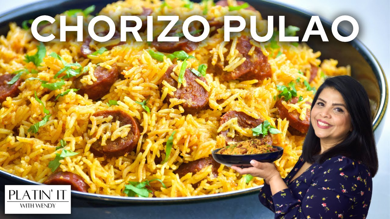 ONE-POT Chorizo Rice | Chorizo Pulao | Sausage Rice - YouTube