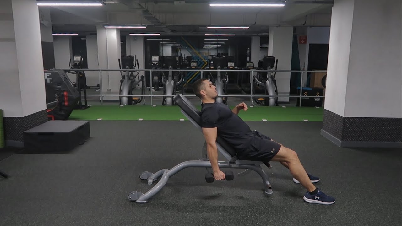 how to do front shoulder raise with dumbbell? - YouTube