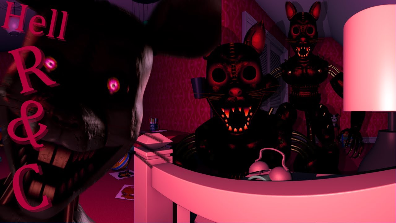 Hell Rat & Cat | FNaC 3 CN - YouTube
