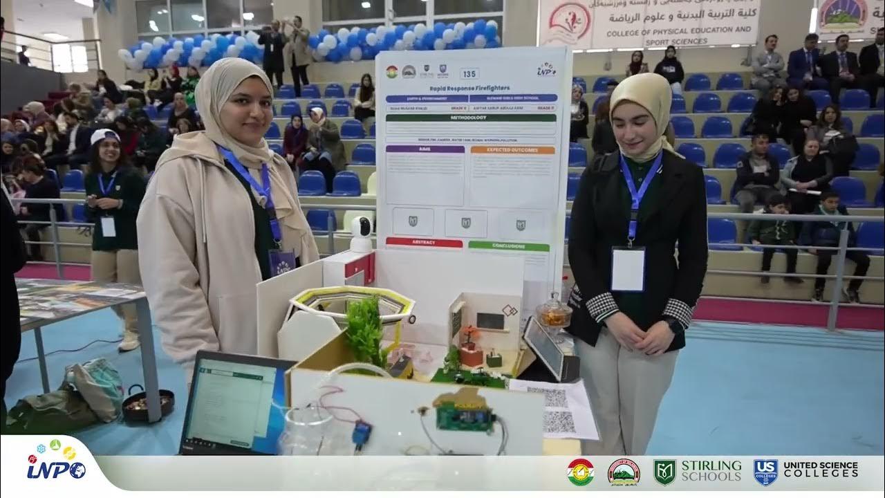 We successfully held the 20th Iraq National Project Olympiads (INPO) - YouTube