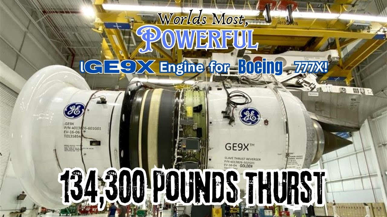 GE's GE9X Monster Engine Heads to Power Boeing 777X - YouTube