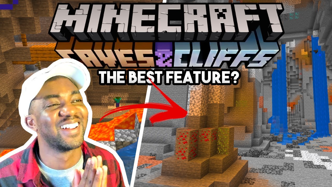 Minecraft 1.17 Cave Generation Is AMAZING! The Best Feature? (Caves ...