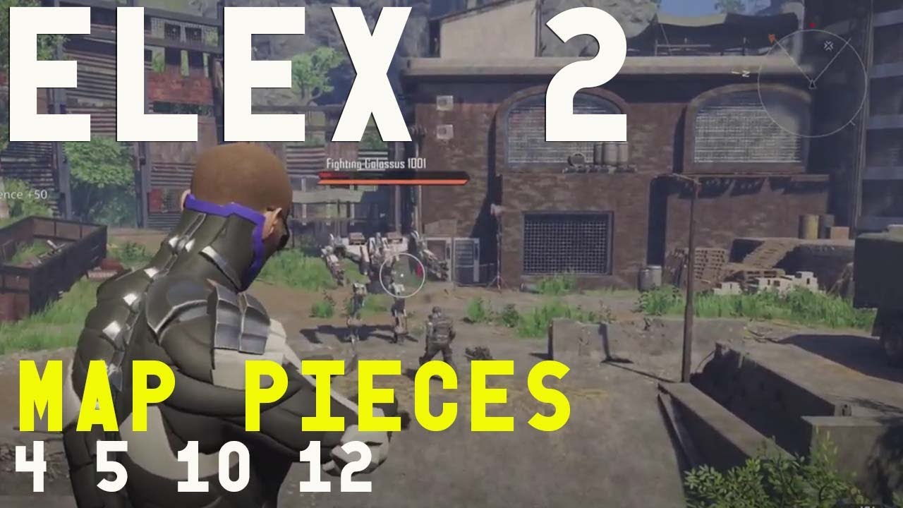 ELEX 2 - Map Pieces 4,5,10 & 12 - YouTube