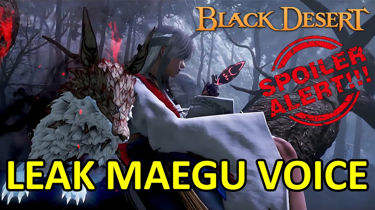 New Class Maegu Voice Leak Info & Analysis (Black Desert Online) BDO PC ...