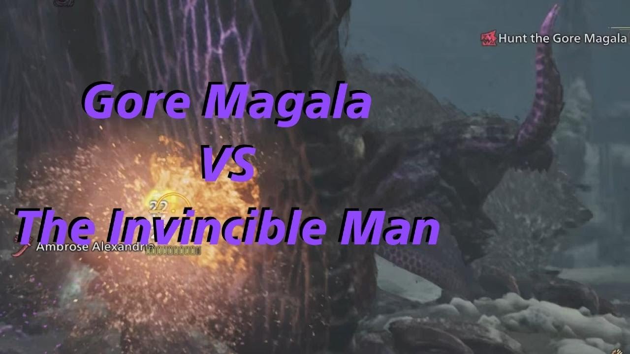 Gore Magala VS The Invincible Man - YouTube