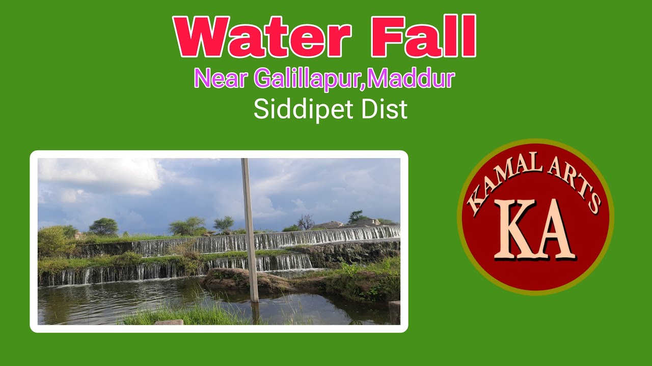 WATER FALLS NEAR GALILAPUR,MADDUR,SIDDIPET DISTRICT. - YouTube