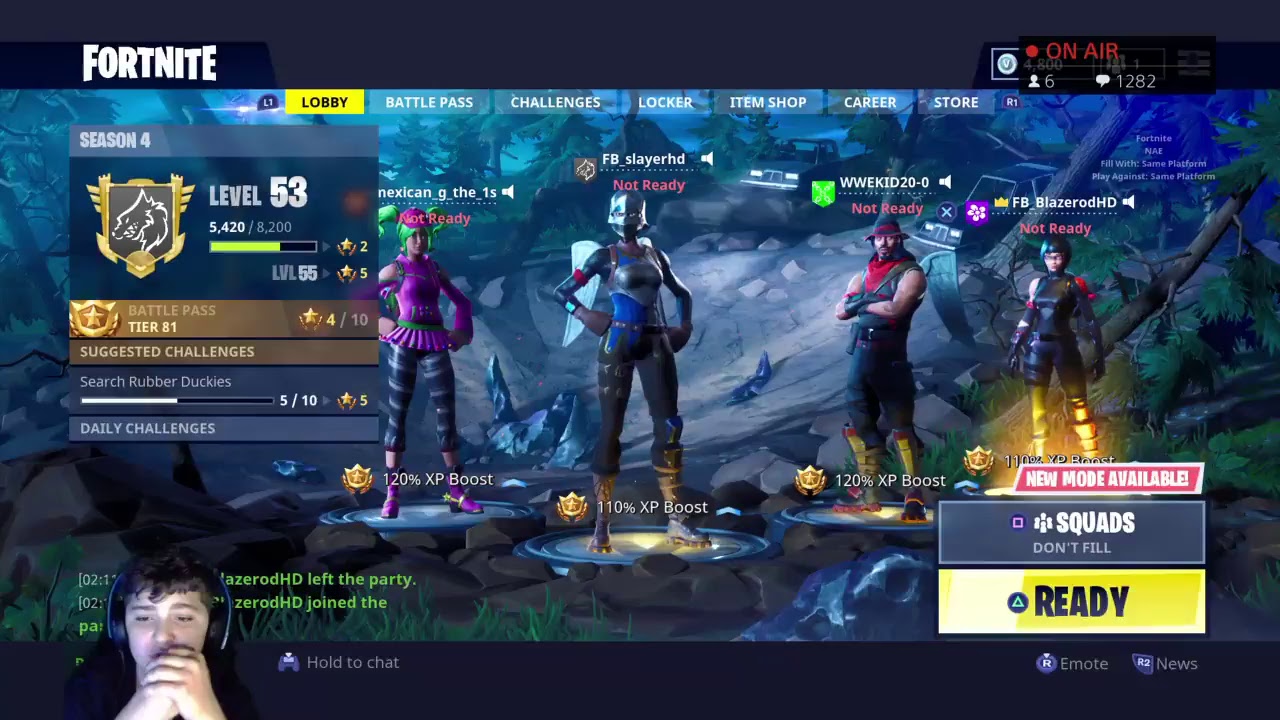 playing fortnite fast bulider! [battle royale] - YouTube