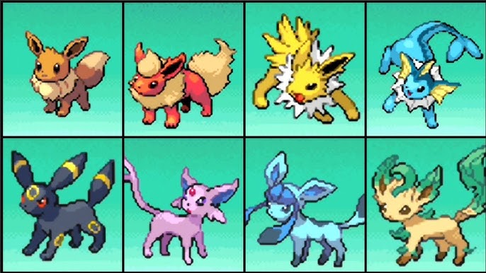 Espeon Sprite Sheet