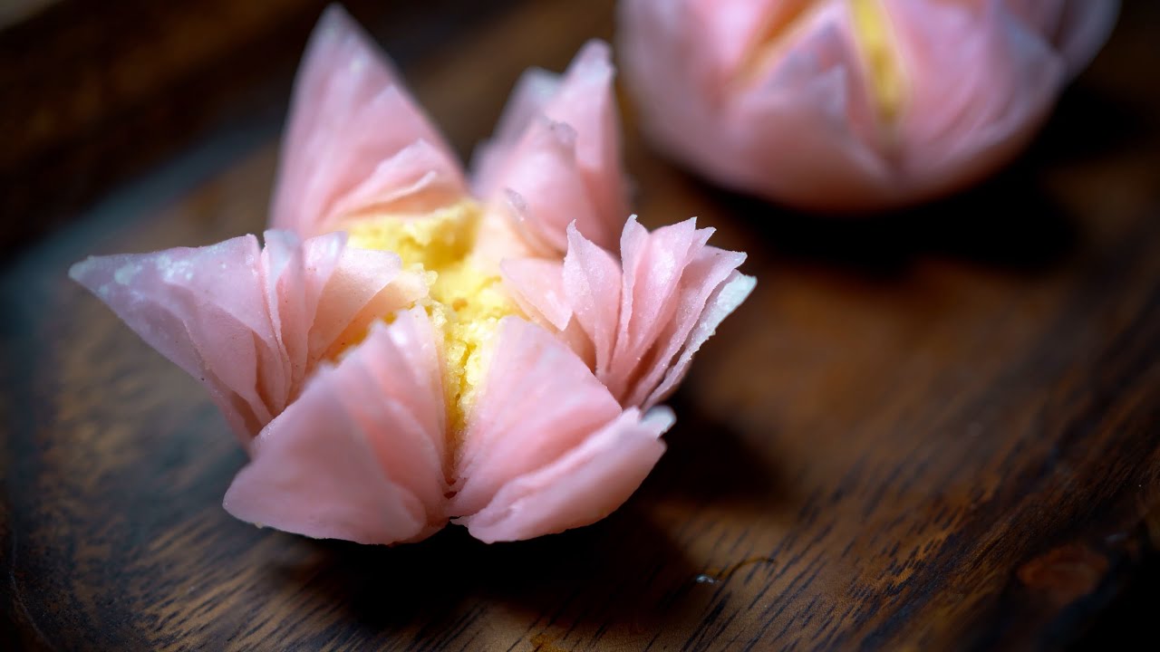 Lotus Pastry | Lotus Crisp | 荷花酥 - YouTube