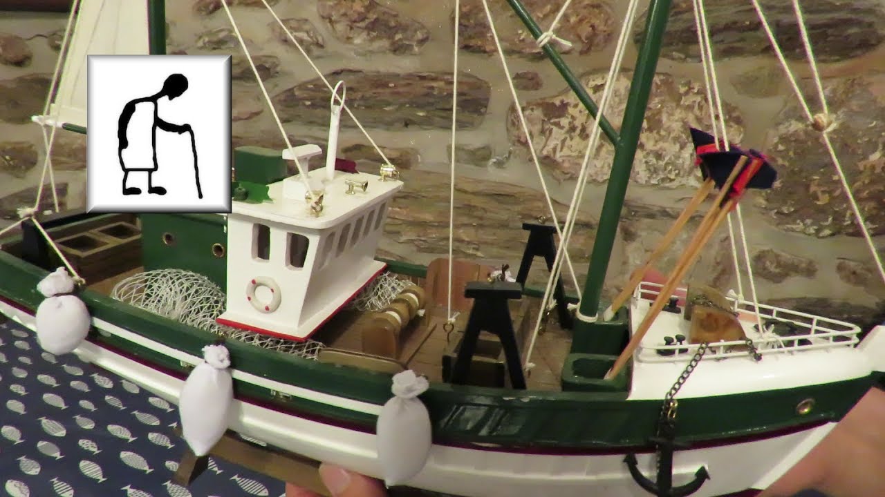 Display model ⛵ Fishing Boat - YouTube