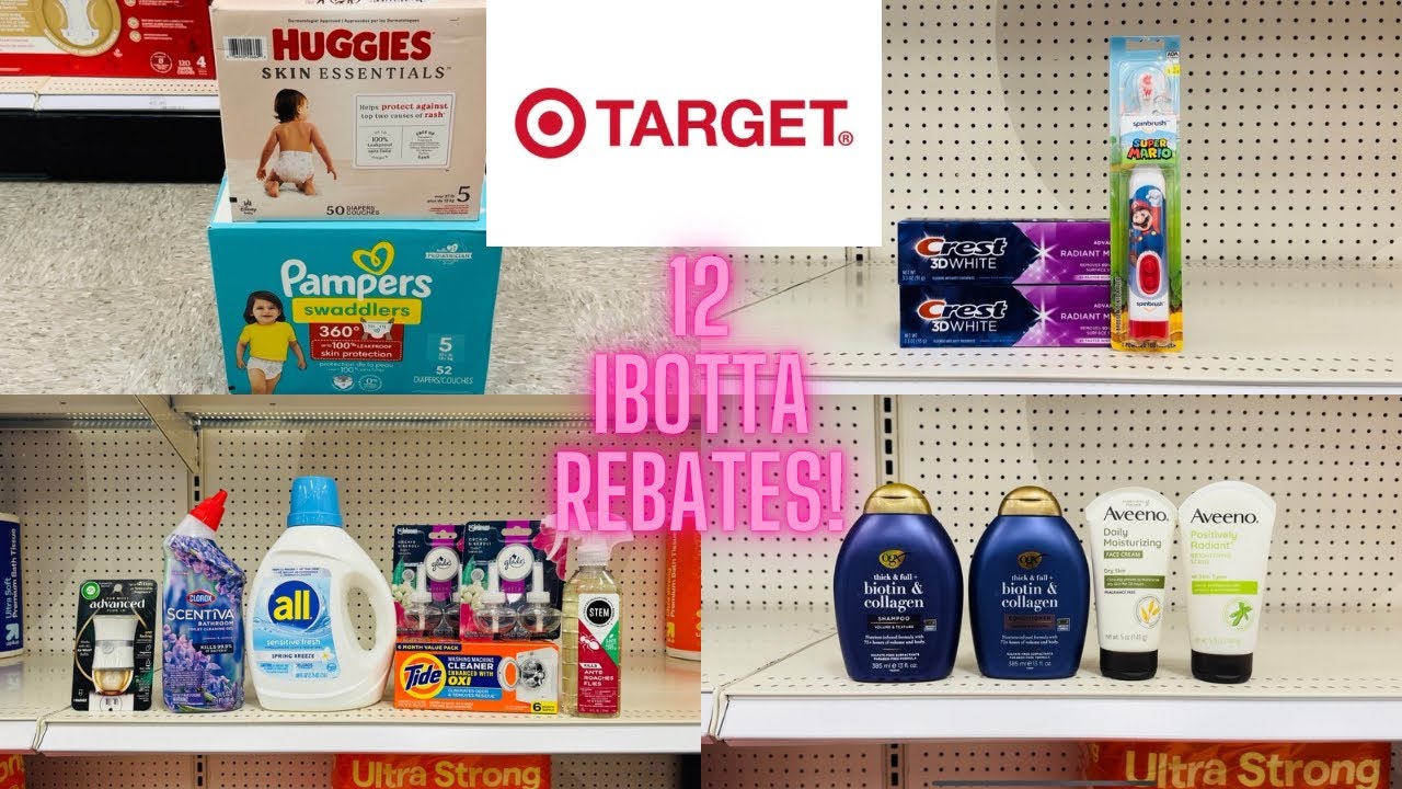 Target haul 8/11-17! 12 IBOTTA rebates! Lots of great deals! - YouTube