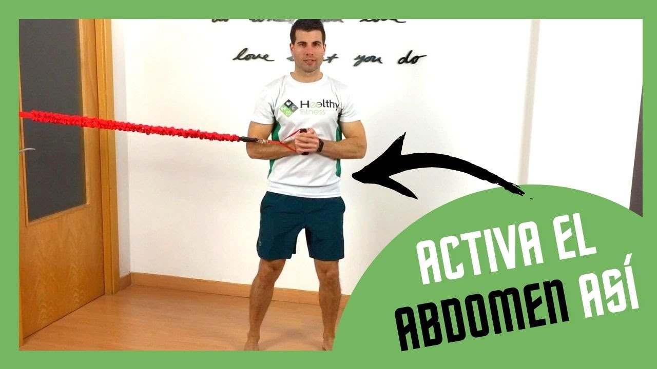 CÓMO HACER UN PRESS PALLOF CON GOMAS o BANDA 💪 [ en ISOMÉTRICO para ...