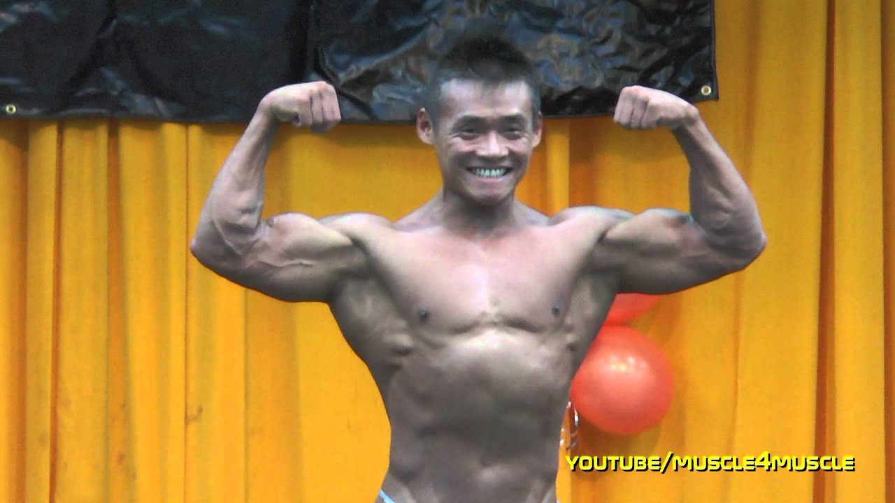 健美 2015 Sep Bodybuilding in Taiwan - Men 60~65KG 2nd place 莊國龍 ZHUANG ...