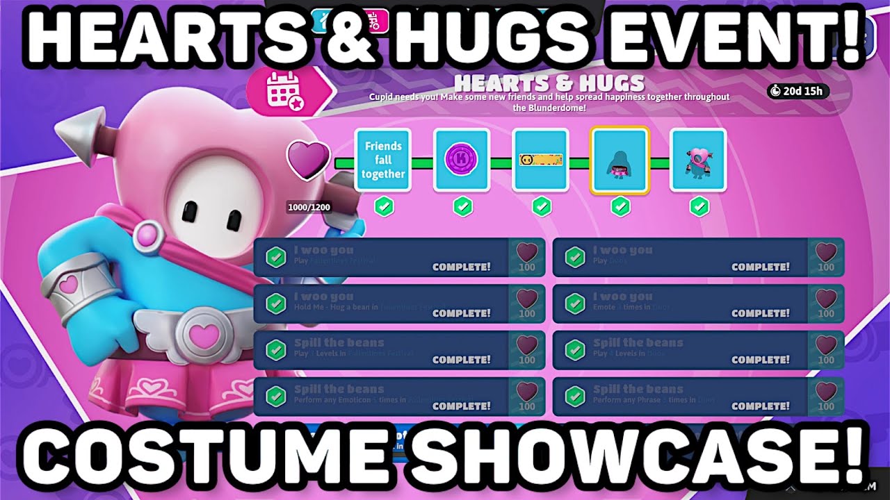 Heart & Hugs Costume Event Showcase (Show Your Love To Your Duo Buddy ...