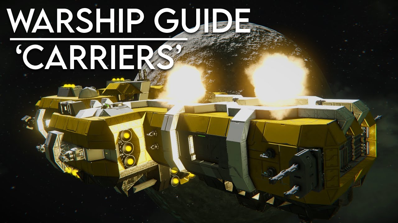 Space Engineers: Warship Guide - 'Carriers' - YouTube