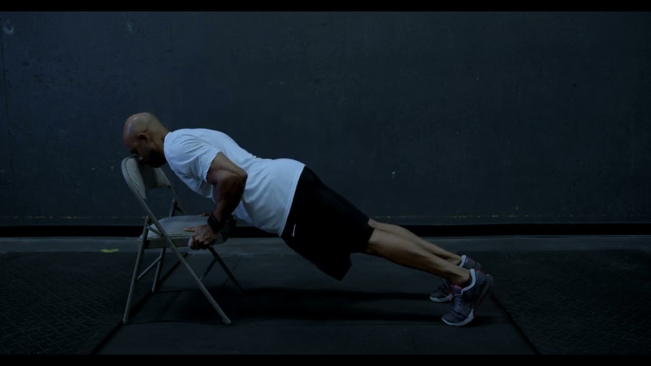 Push Ups Modification with Chair - YouTube