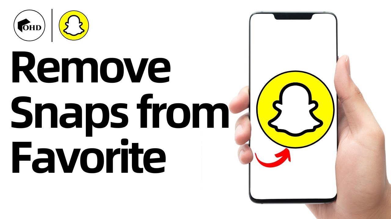 How to Remove Snaps from Favorite on Snapchat - YouTube